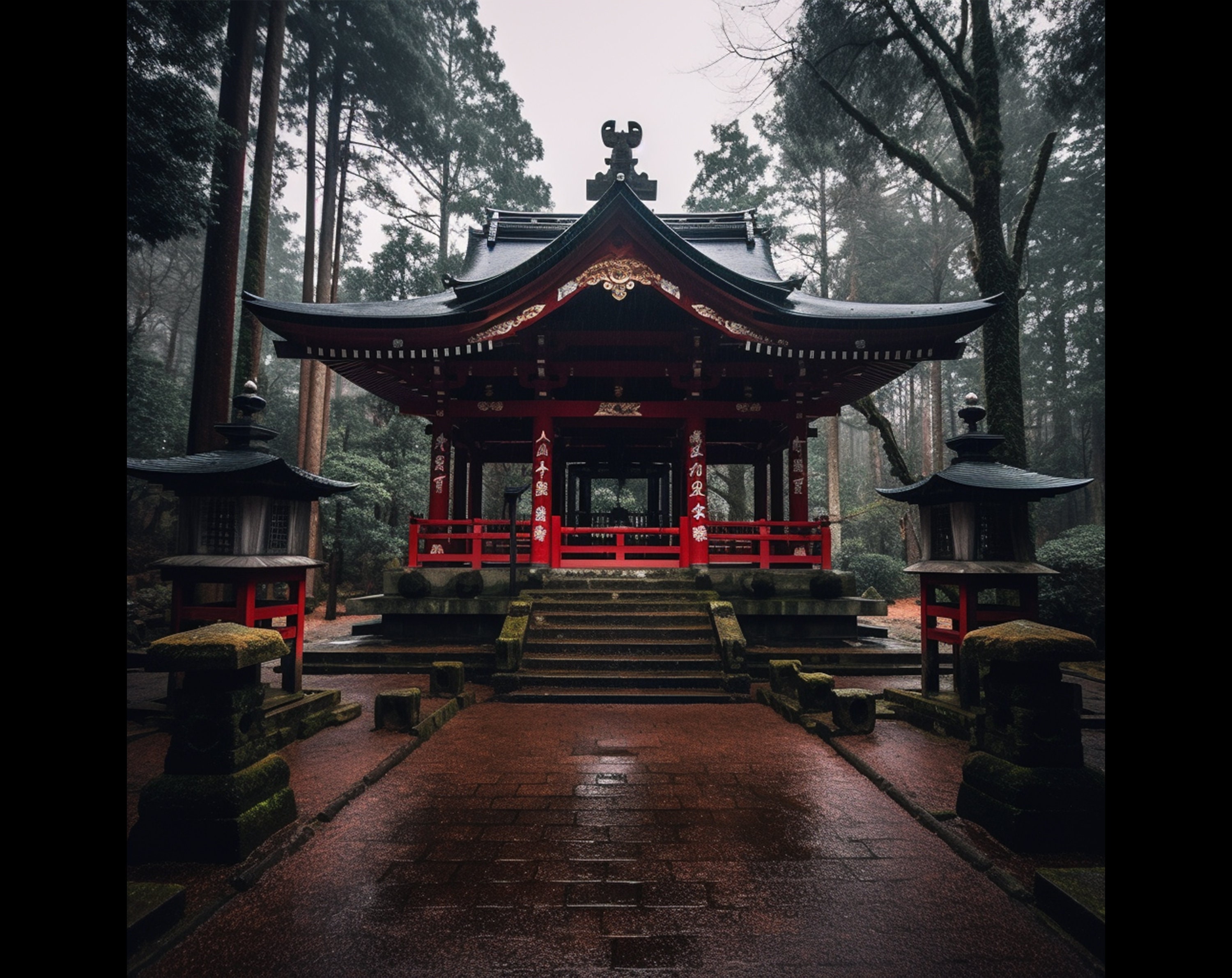 100+ Procreate Japanese Temple Stamps, Japanese Temple Brushes for ...