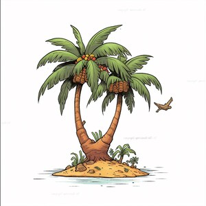 100+ Procreate Palm Tree Stamps, Palm Tree Brushes for Procreate ...