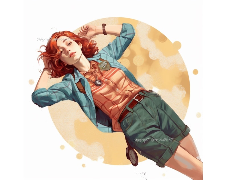 100 Procreate Laying Down Poses Stamps Laying Down Poses - Etsy