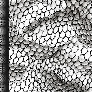 100+ Procreate Fishnet Texture Brushes, Realistic Brushes for Procreate ...