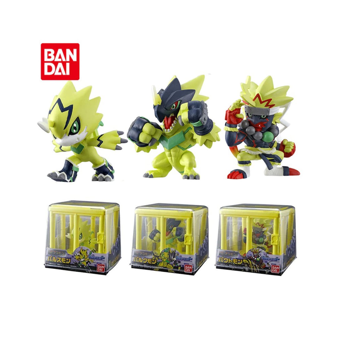 Boutmon Bulkmon Pulsemon Digimon Adventure Impulse City Etsy