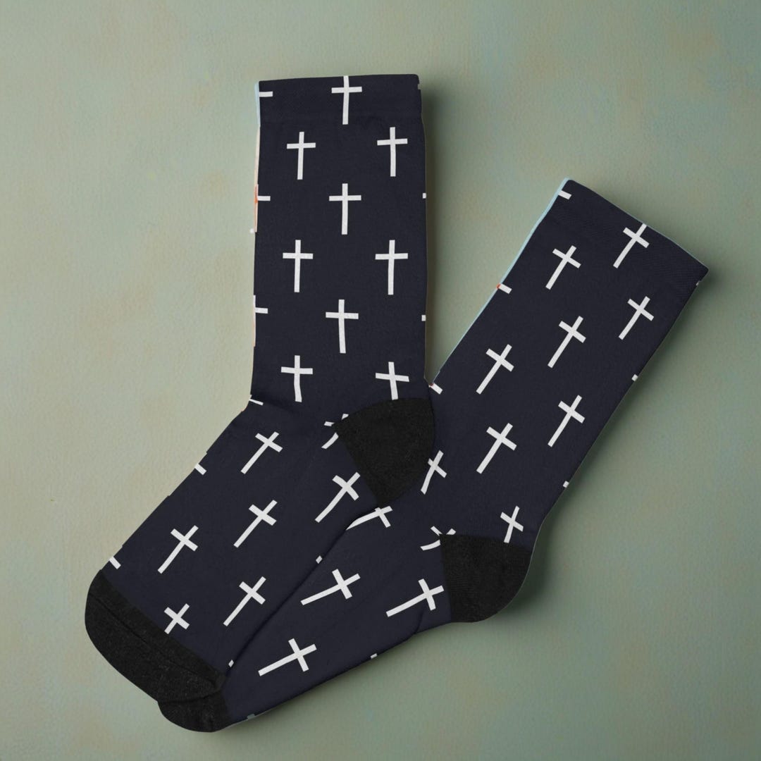 Jesus Socks | CHRIST Socks for Weddings, Groomsmen Gifts | Christian ...