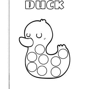 Farm Animals Dot Markers Activity Book for Kids | 35 Pages | INSTANT ...