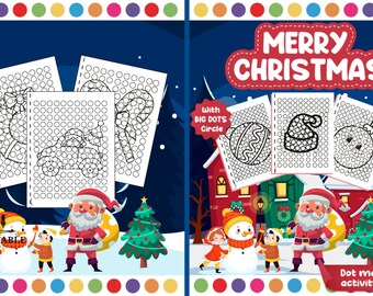 DIGITAL DOWNLOAD Letters & Numbers Dot Markers Activity Book - Etsy