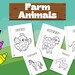 Farm Animals Dot Markers Activity Book for Kids 35 Pages INSTANT ...