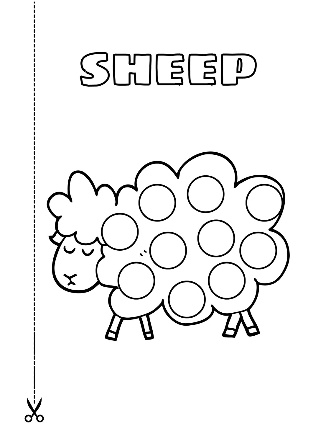 Farm Animals Dot Markers Activity Book for Kids 35 Pages INSTANT ...