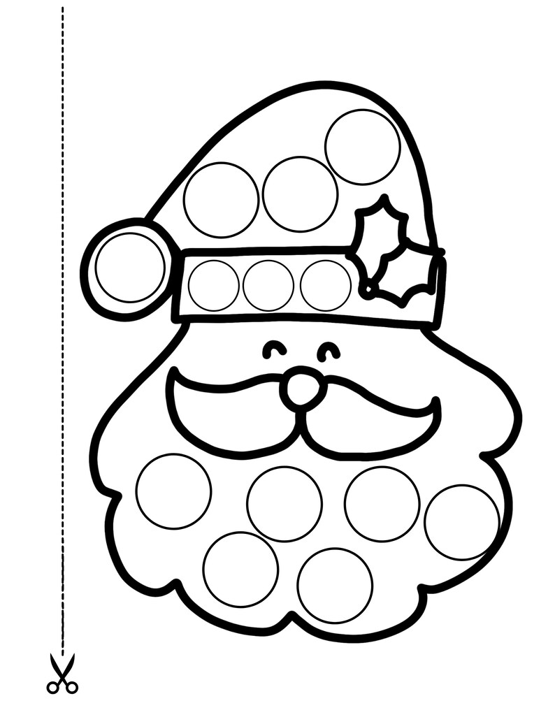 DIGITAL DOWNLOAD| Christmas Dot Markers Activity Book for Kids | 40 ...