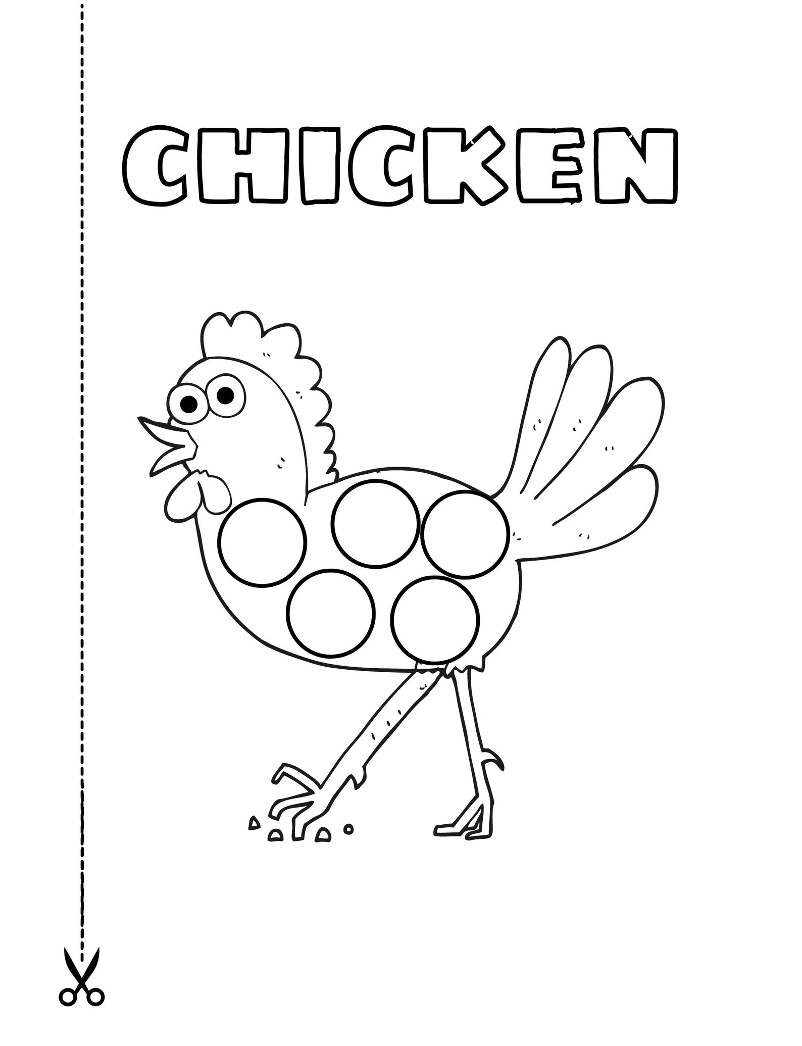 Farm Animals Dot Markers Activity Book for Kids 35 Pages INSTANT ...