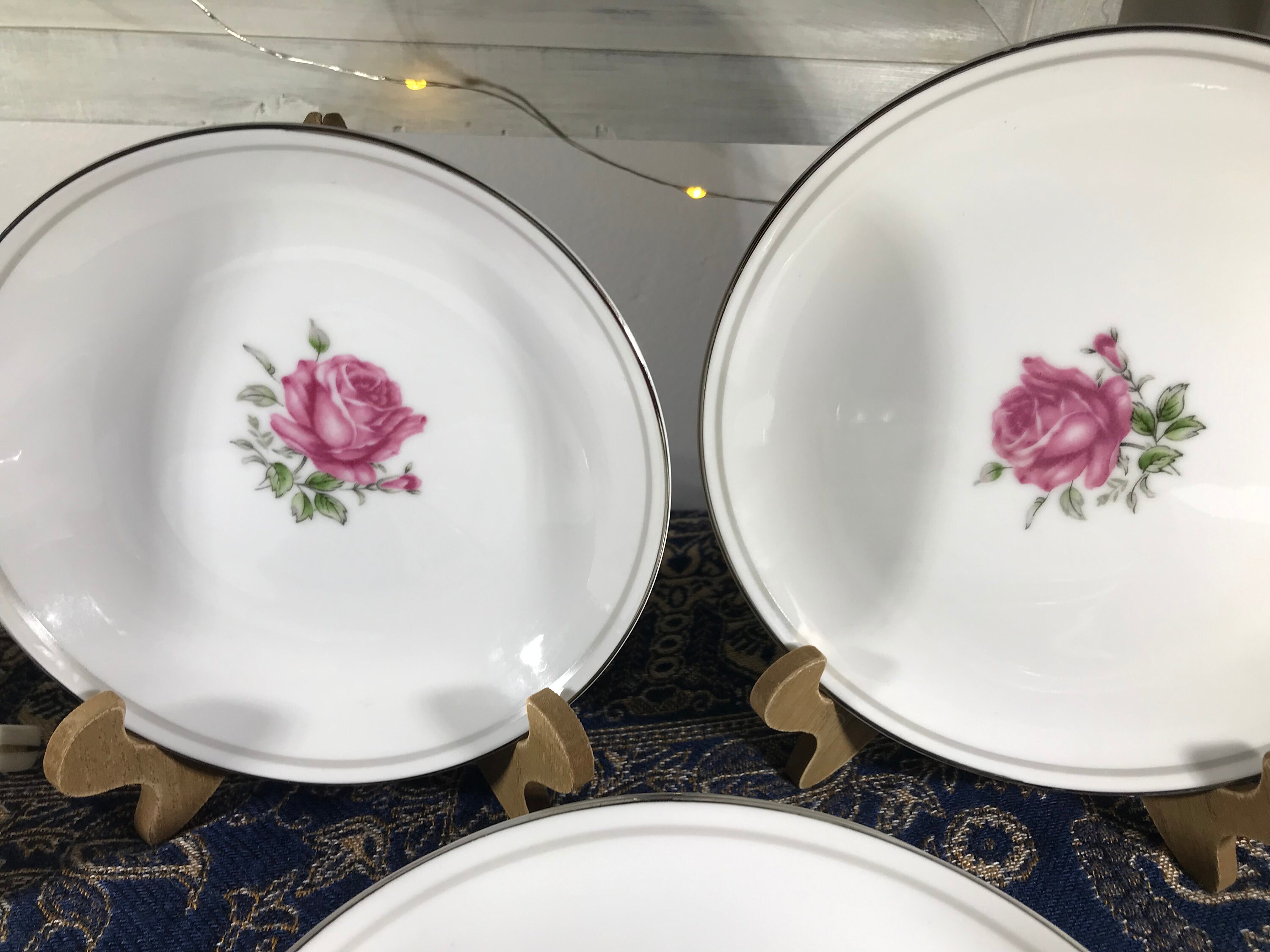 Imperial Rose Fine China Set Made in Japan - Etsy