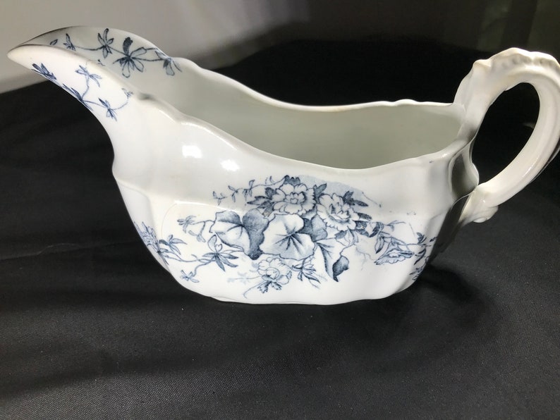 JHW & Sons Gravy Boat “summer” Pattern Circa 1890’s. RN176676 - Etsy