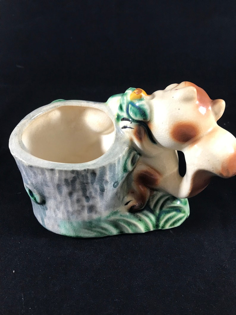 Rare Vintage Angry Squirrel Planter - Etsy