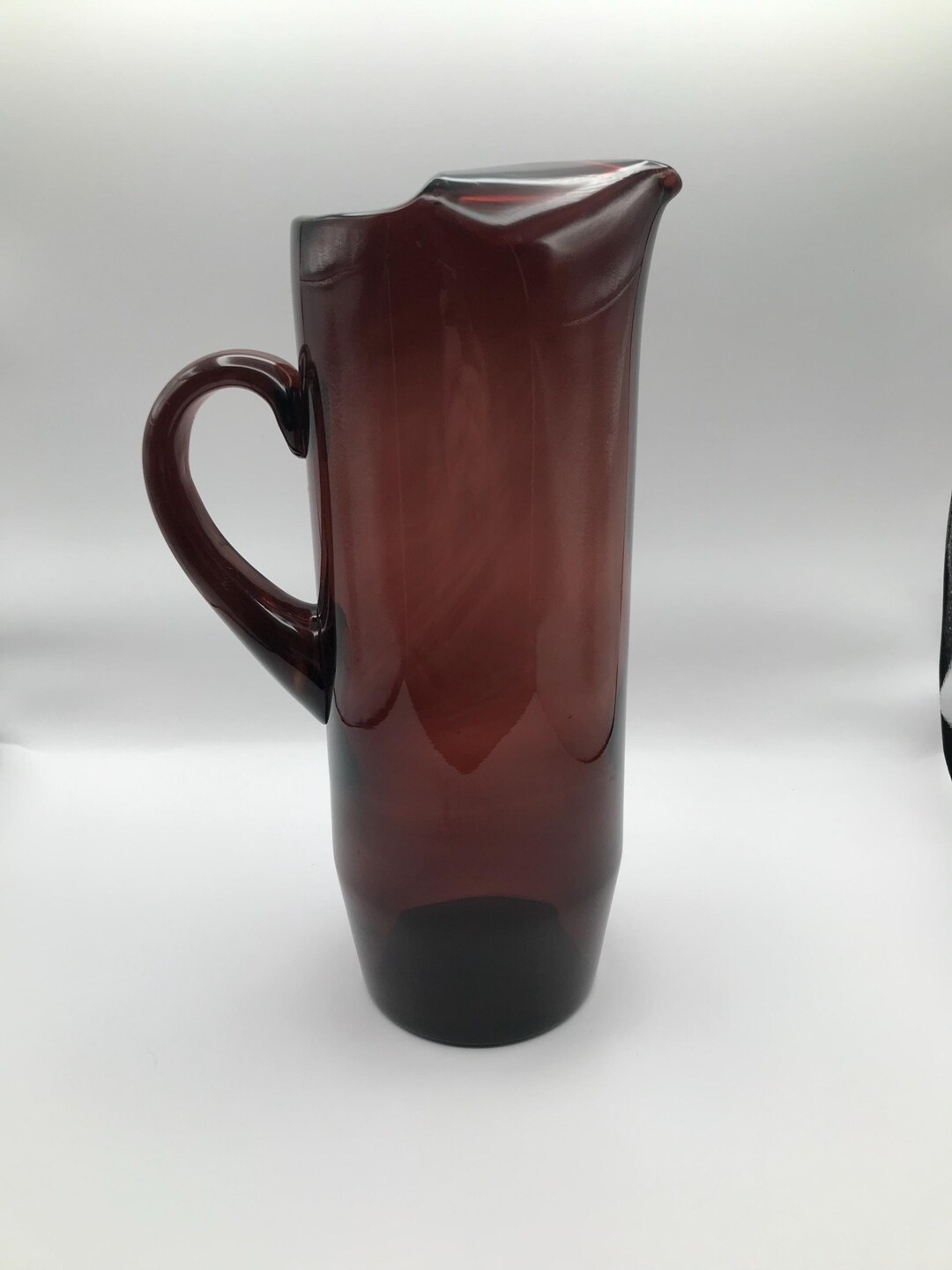 Amethyst Purple Glass Pitcher - Etsy