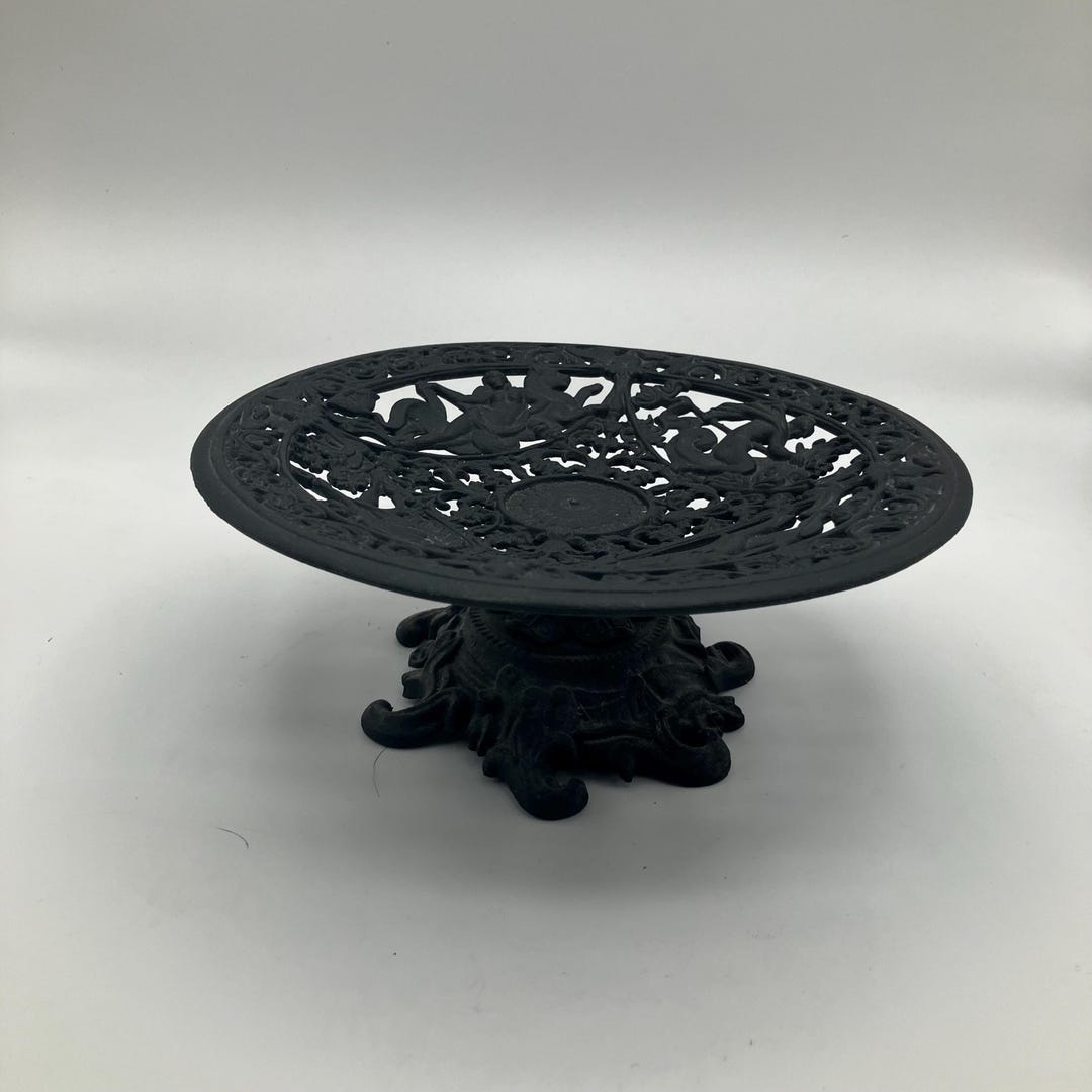 Robert Emig Cast Iron Greek Mythology Pedestal Dish Compote #1236b - Etsy