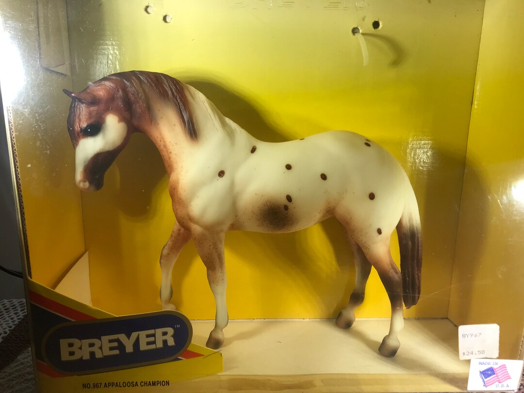 Breyer No. 967 Appaloosa Champion Horse Toy in Original Box - Etsy