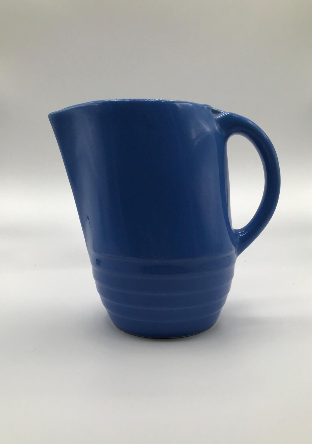 Vintage Universal Potteries “blue Bell” Pitcher MCM 1940’s-1950’s - Etsy