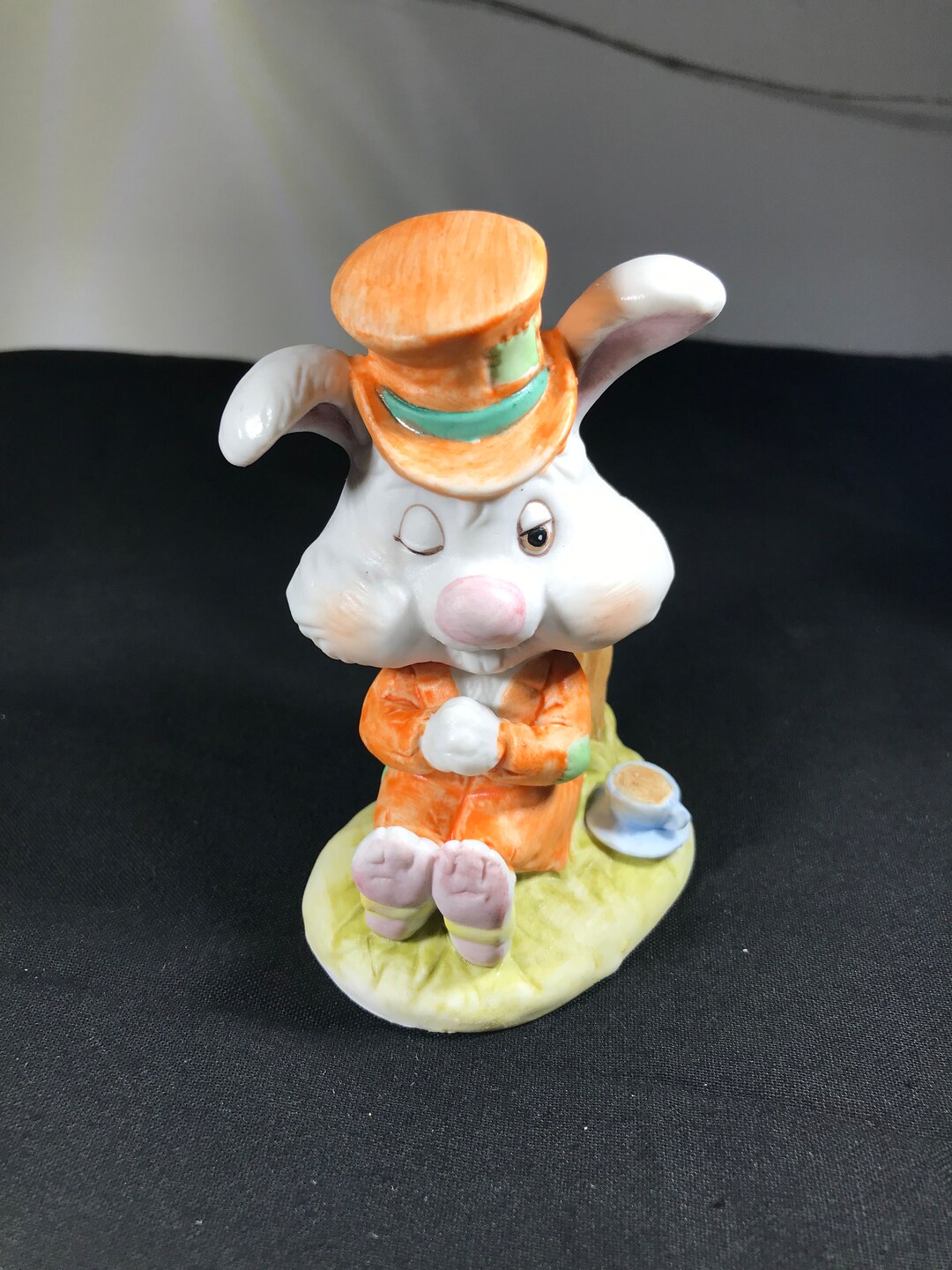 Hand Painted Lefton Bunny Marked 2721 - Etsy