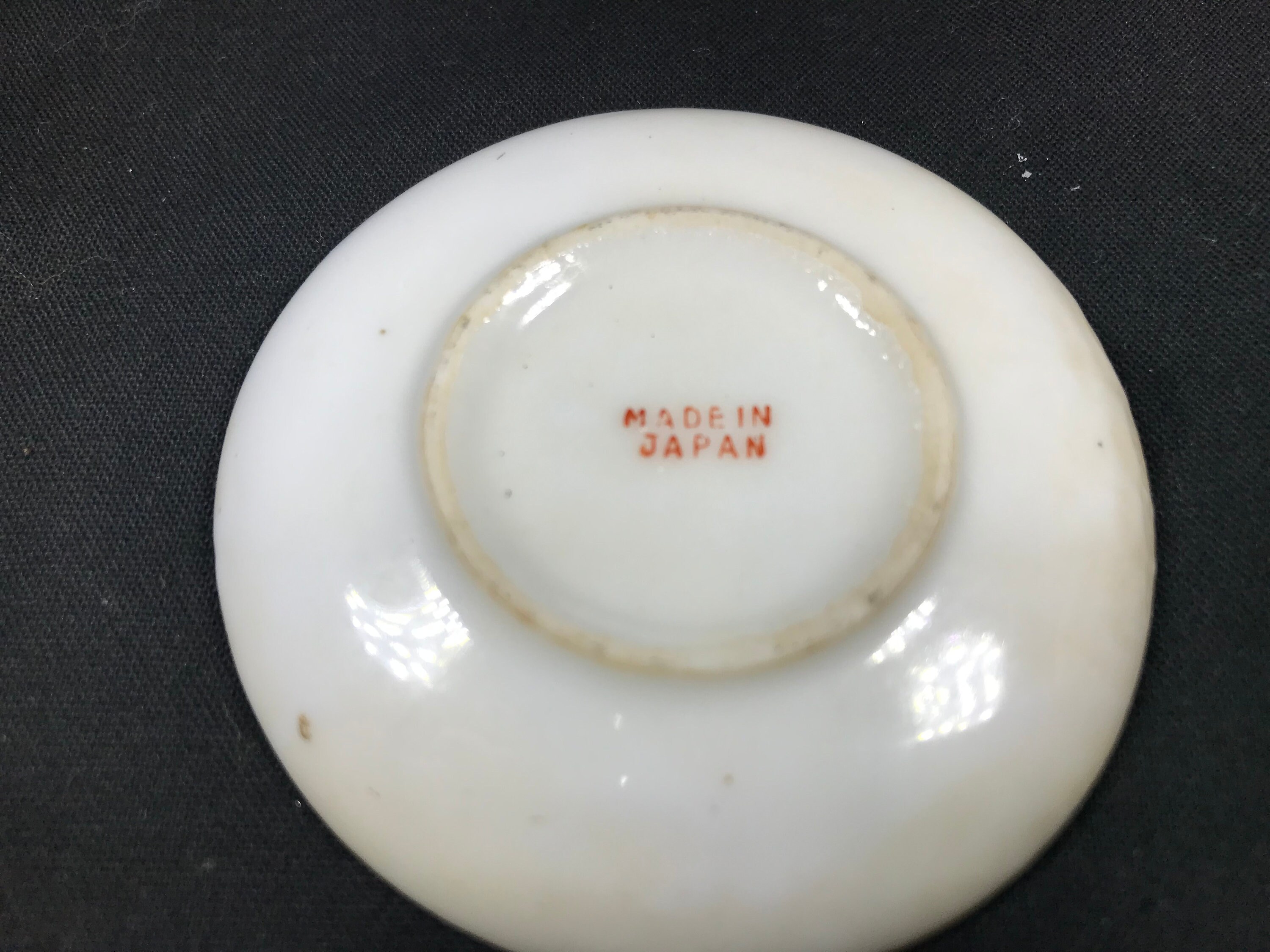 Tiny Japanese Dragonware Moriage Plate With Gold Rim - Etsy