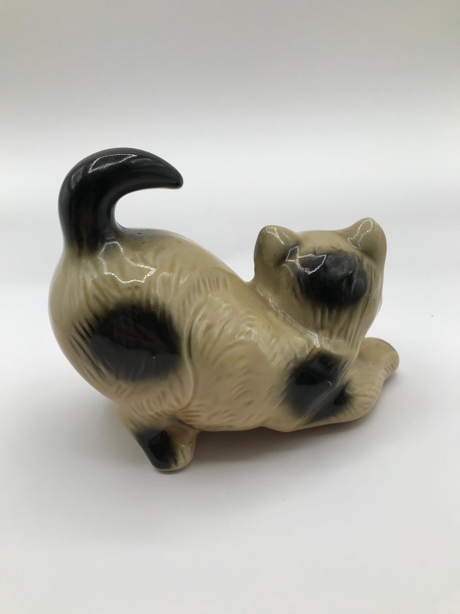 Vintage MCS Brazil Siamese Cat Figurine Bookend - Etsy