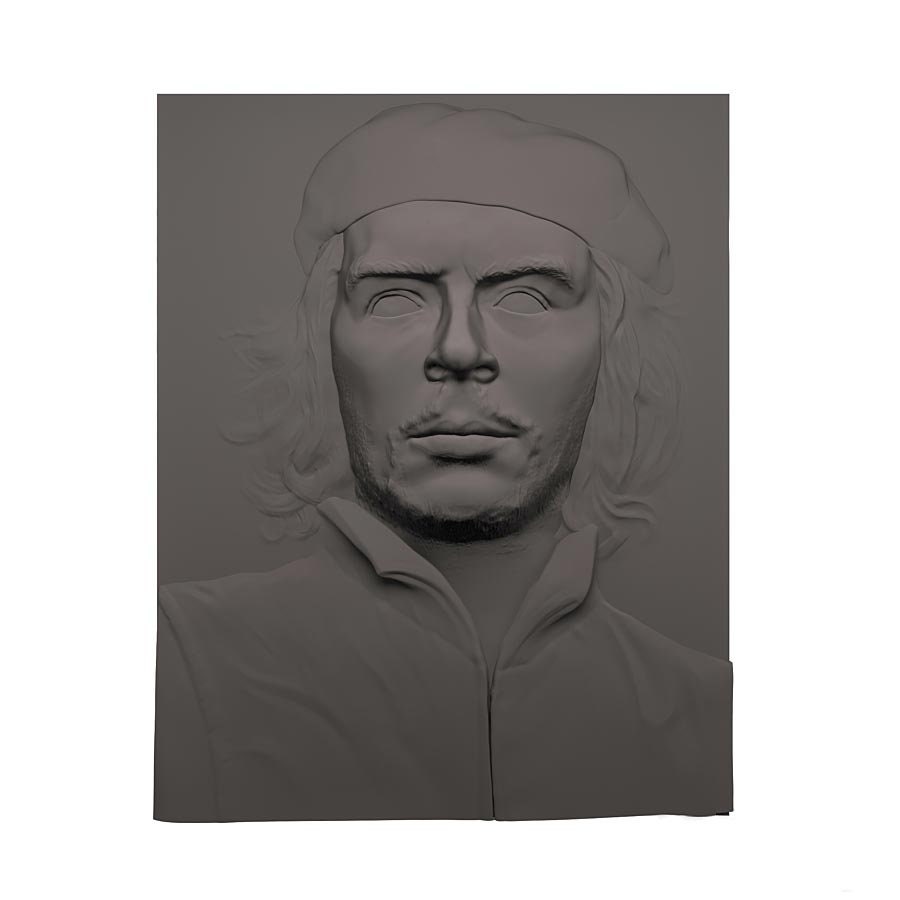 Che Guevara Bust Ernesto Che Guevara 3D STL Model (Download Now) - Etsy