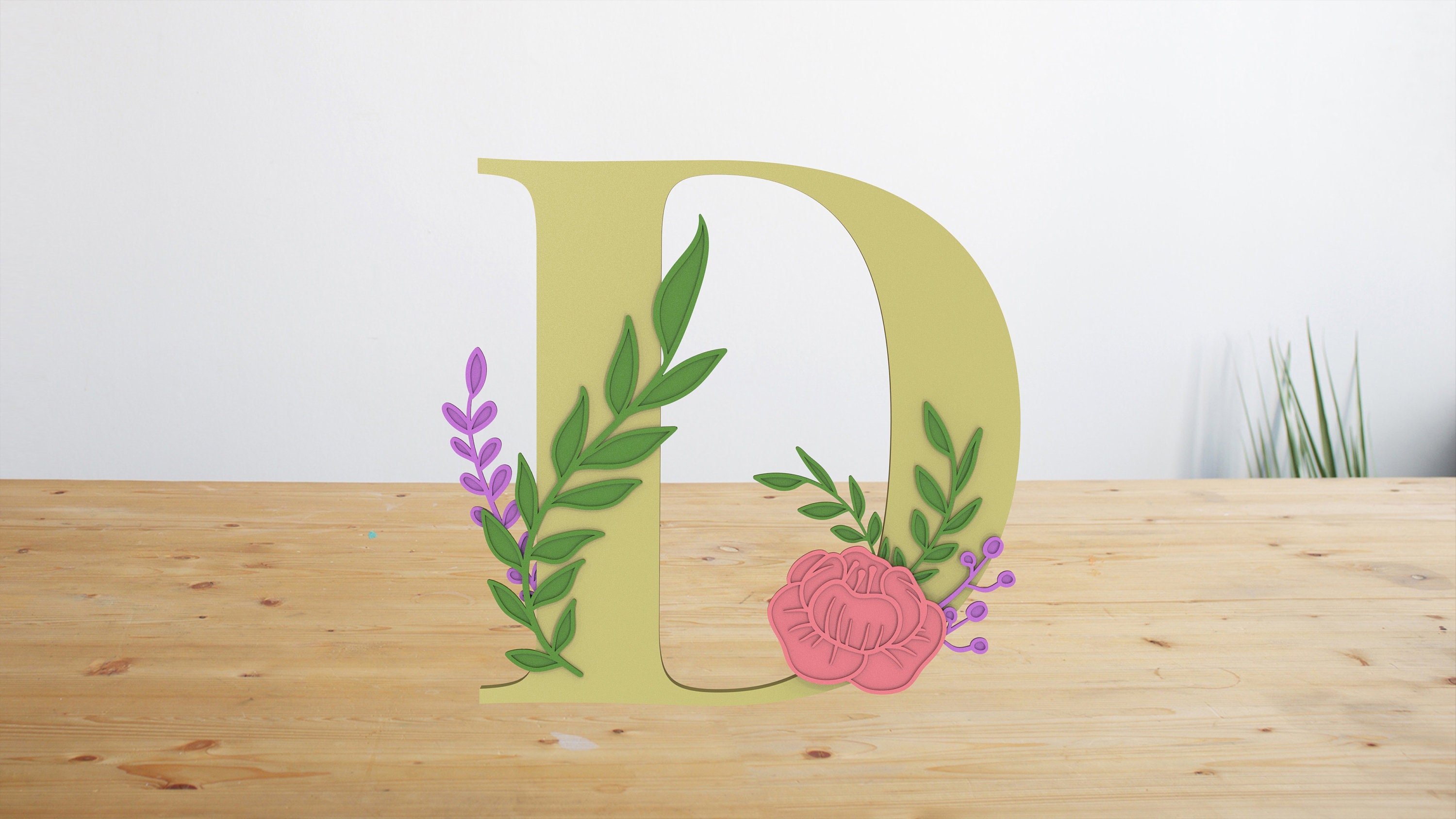 3D Letter Svg d 3D Letter Svg File, Laser Cut Letters Birthday STL,FBX ...