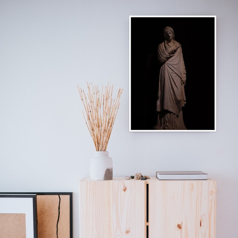 Vintage Virgin Mary Wall Art Virgin Mary Print Catholic Digital Art