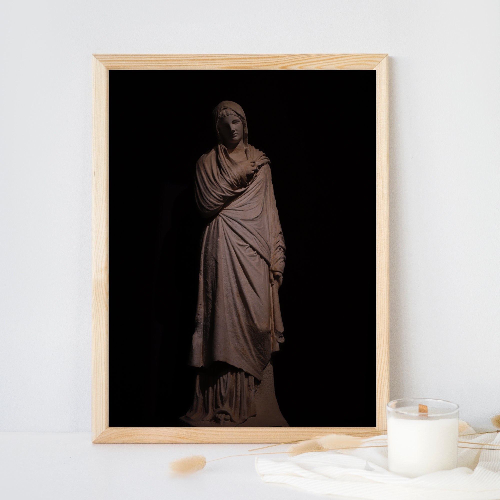 Vintage Virgin Mary Wall Art Virgin Mary Print Catholic Digital Art ...