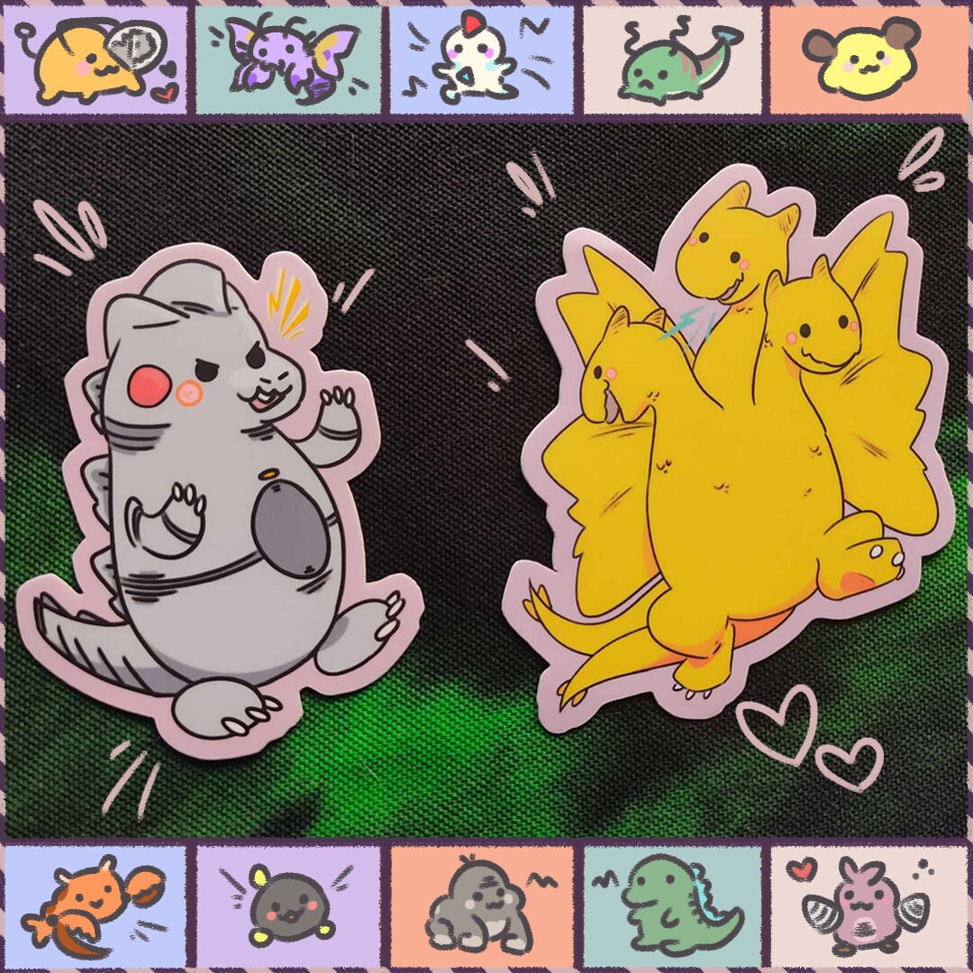 Kaiju Volume 2 Stickers - Etsy