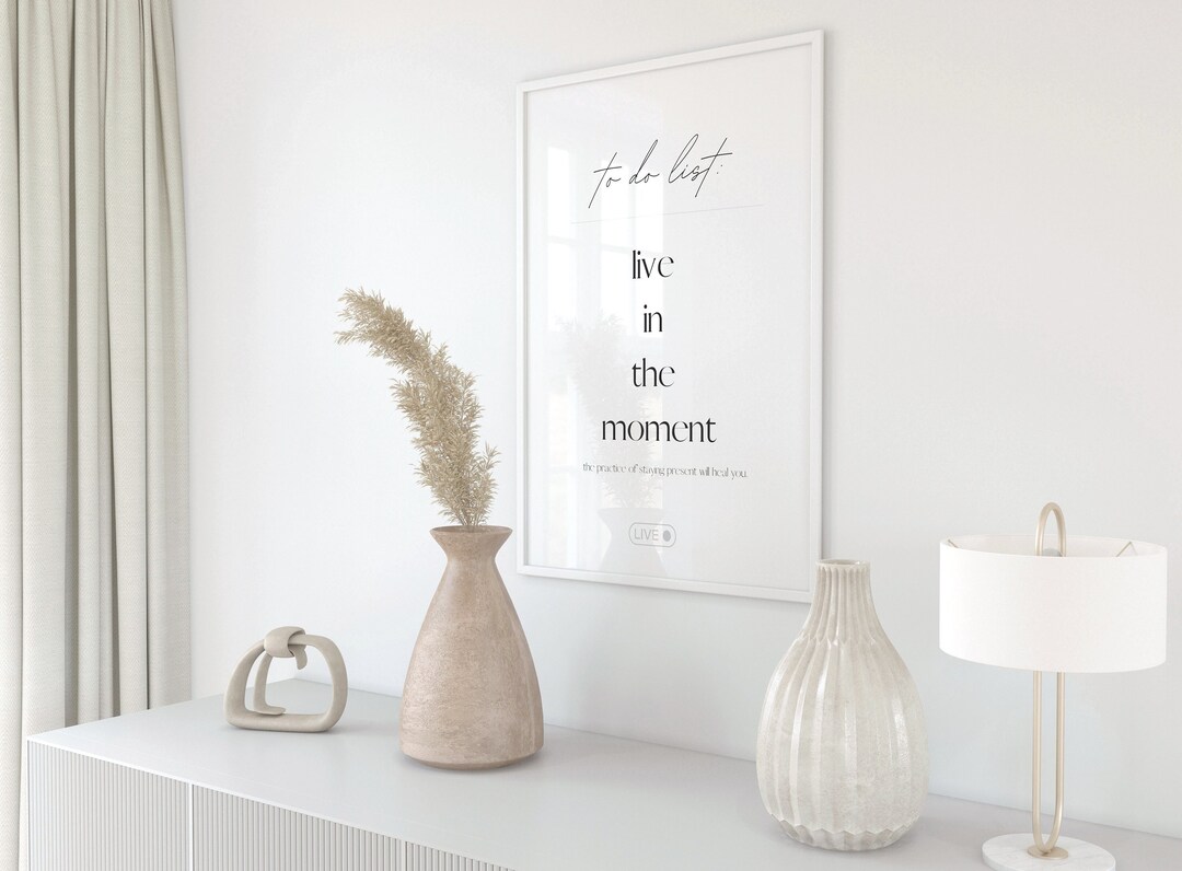 Aesthetic Posters Black and White,aesthetic Poster Quote,minimalist ...