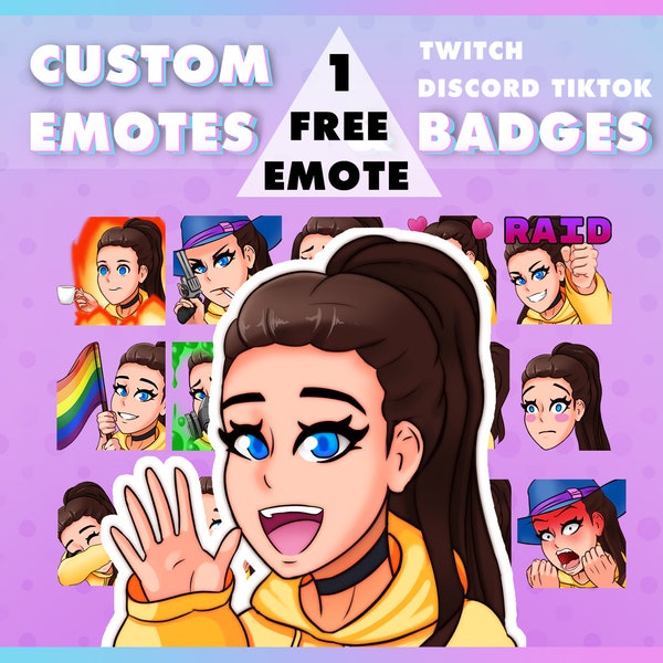 Custom Tiktok Emotes - Etsy
