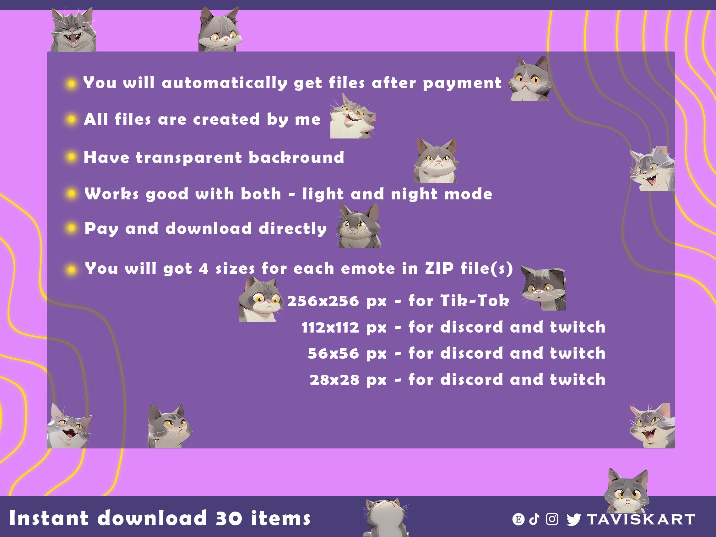 Twitch Emotes, Twitch Sub Emotes, Grumpy Cat Emotes, Cat Twitch Emote ...