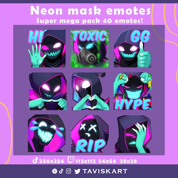Tiktok Emotes Sub - Etsy