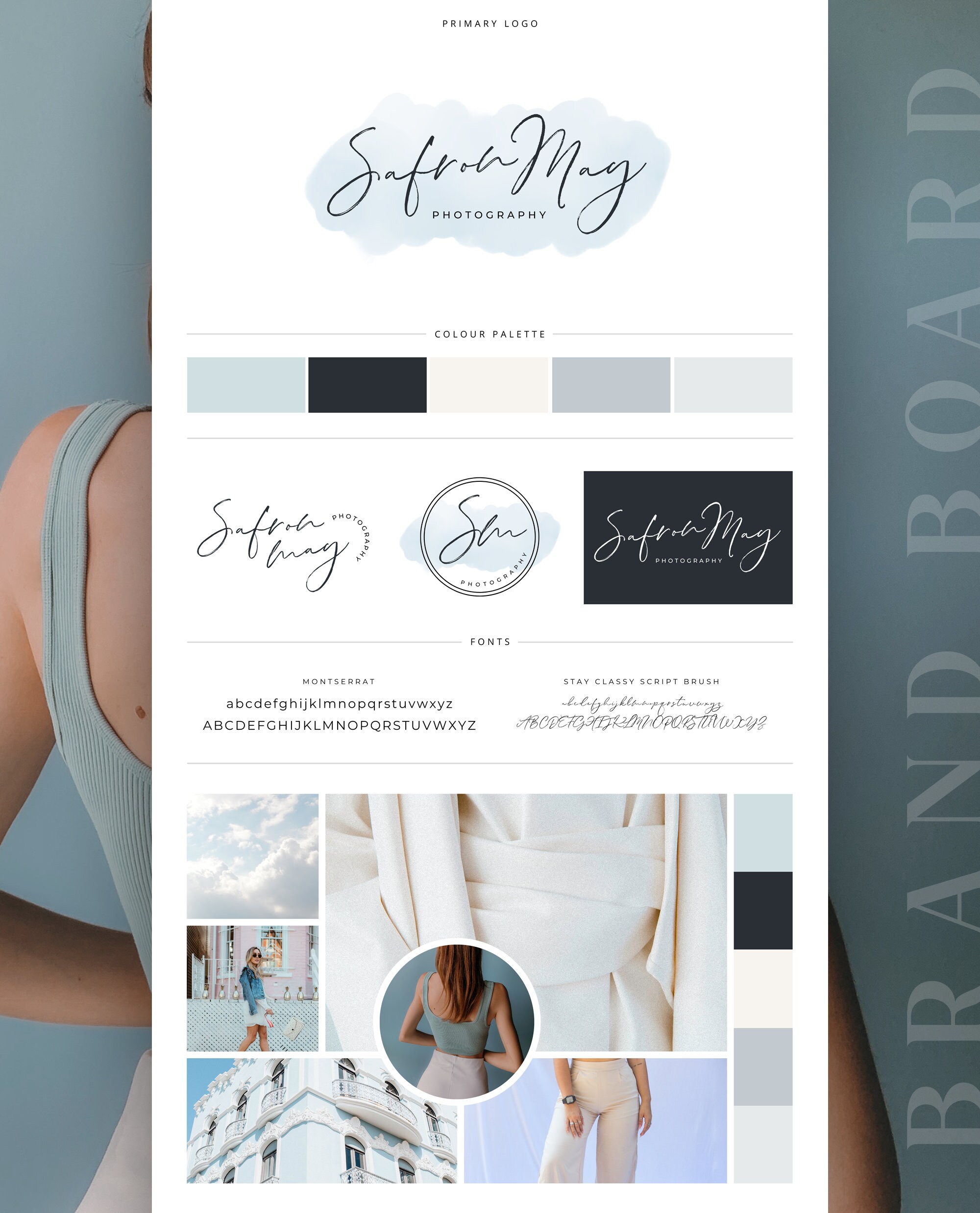 Logo INSTANT DOWNLOAD Canva Logo Template, Feminine Logo, Premade, Logo ...