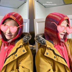 The Ultimate BALACLAVA on Addi / Sentro Knitting Machine * Balaclava on ...