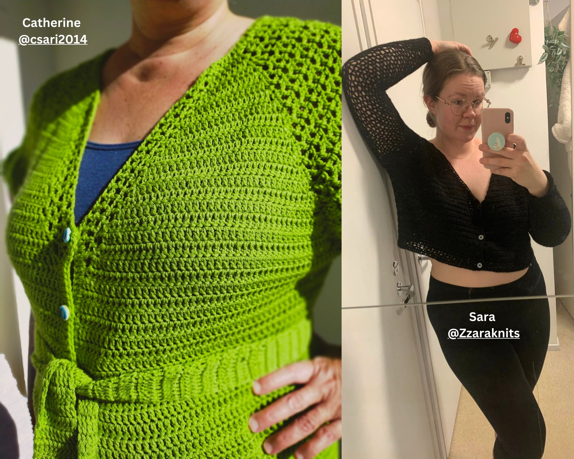 Mesh Cardigan Crochet Digital Crochet Pattern MIX MESH Crochet Cardigan ...