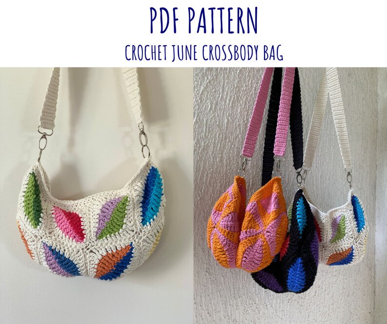Crochet June Crossbody Bag - Etsy
