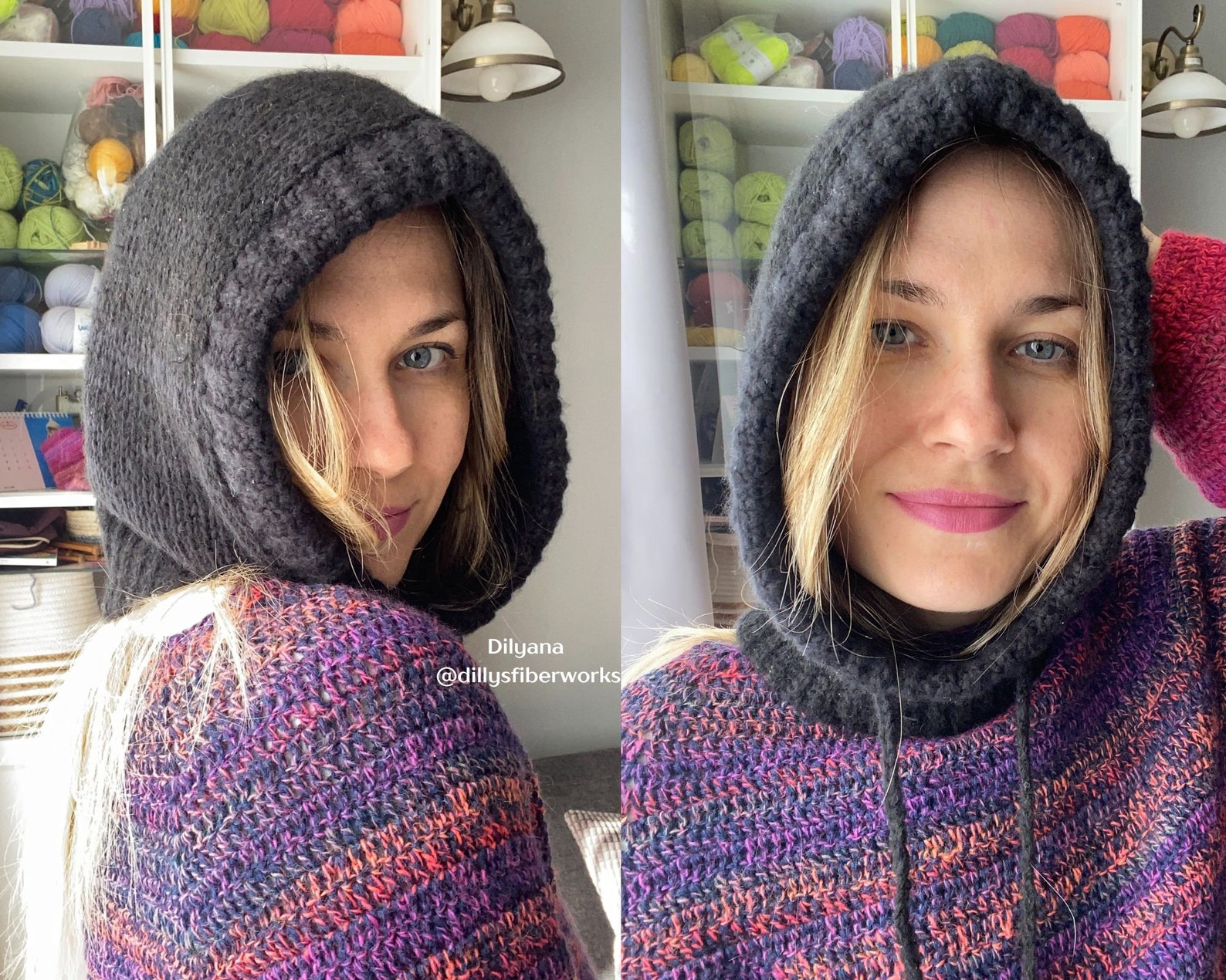 The Ultimate BALACLAVA on Addi / Sentro Knitting Machine * Balaclava on ...