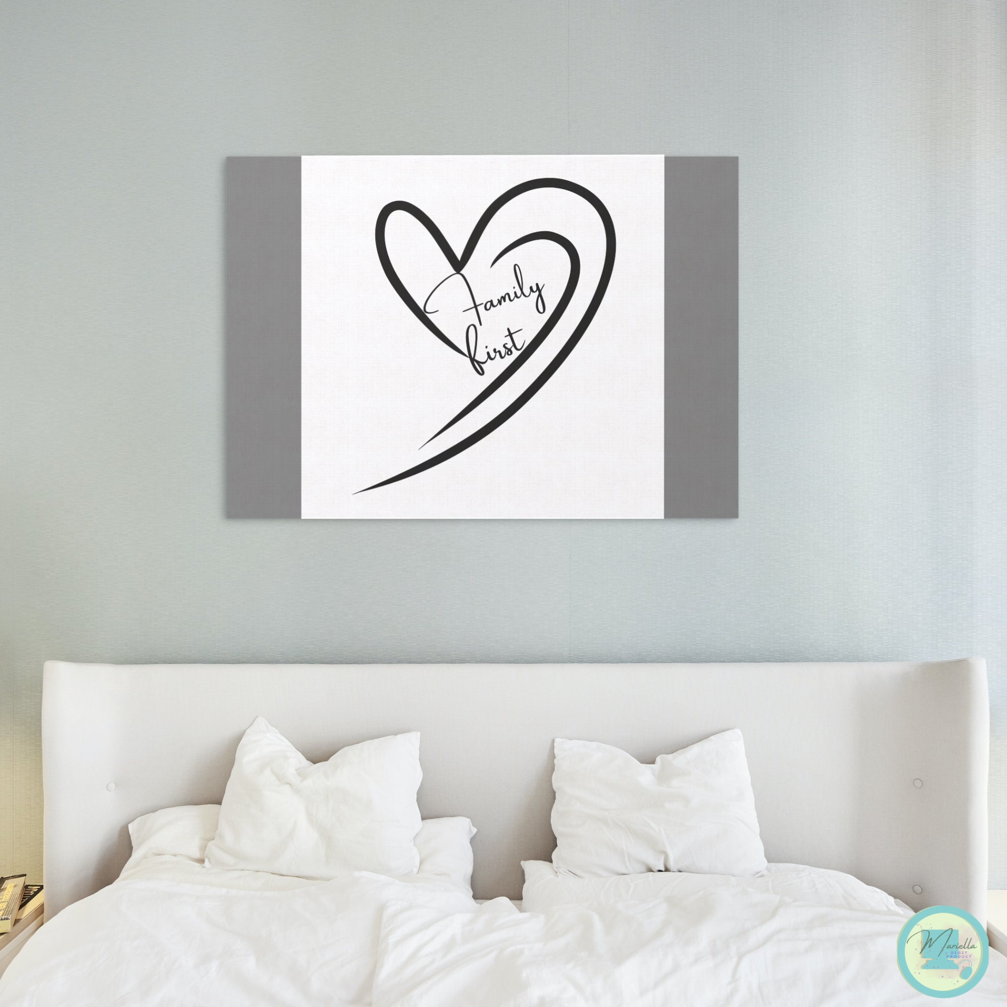 Family First Gift Svg Heart Printable Png Mom Dad Heart Gift Tag Mom ...