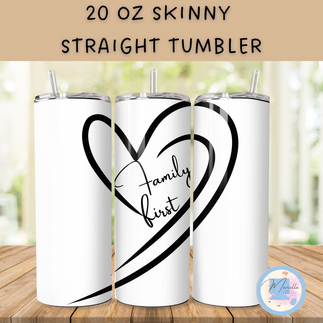 Family First Gift Tumbler Svg Family Reunion Svg Heart Printable Png ...
