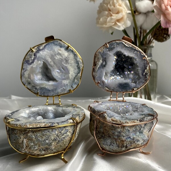 Geode Ring Box - Etsy