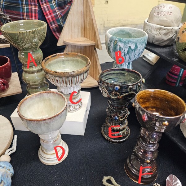 Ceramic Goblet - Etsy