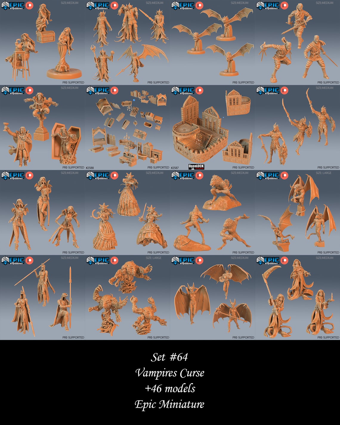 Dnd 3D Printed Resin Minifigures Dark Bride Cursed Dnd Miniature Ghost ...