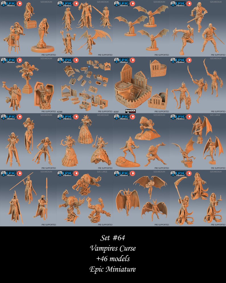 Dnd 3D Printed Resin Minifigures Female Fortune Teller Dnd Miniature ...