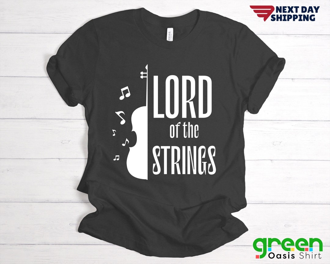 Lord Of The Strings Tshirt Concert Tshirt Music Lover - Etsy España