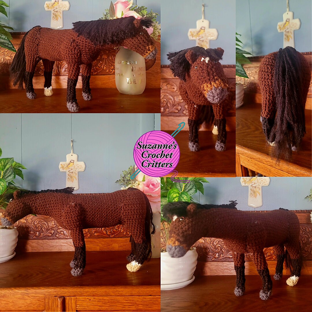 Crochet Custom/made to Order Horse - Etsy