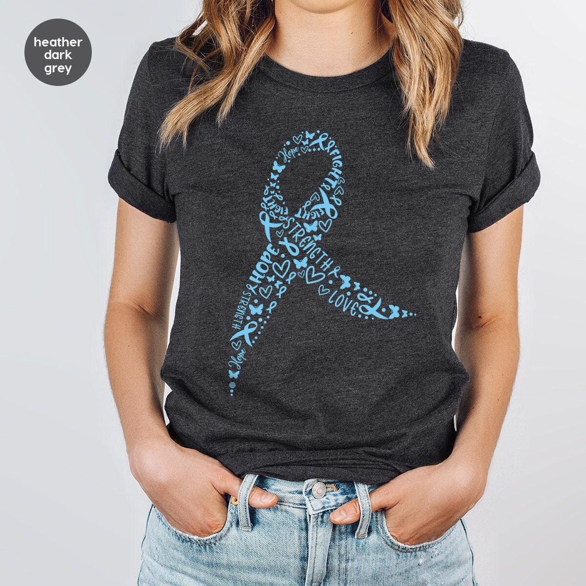Colorectal Cancer Shirt, Colon Cancer Awareness, Prostate Cancer ...