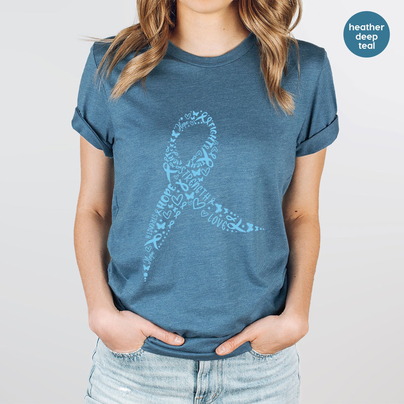 Colorectal Cancer Shirt, Colon Cancer Awareness, Prostate Cancer ...