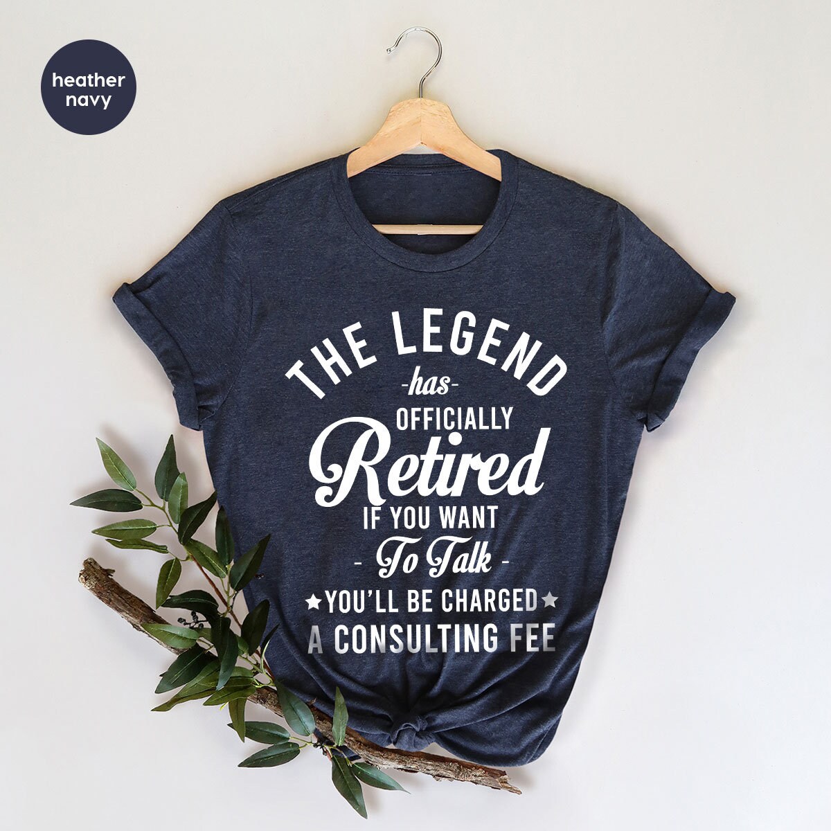 The Legend Has Officially Retired T-shirt, Funny Retired Shirt ...