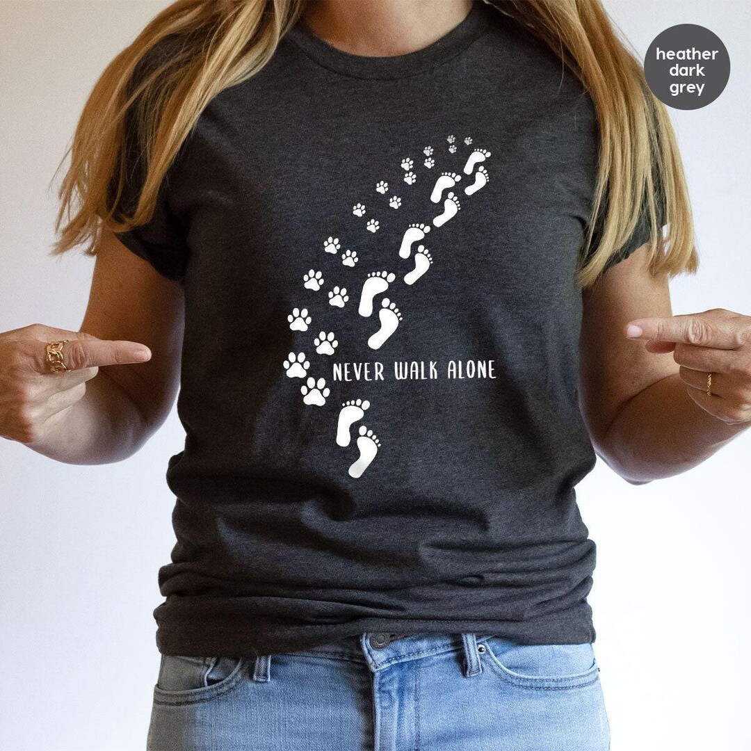 Dog Friends Tshirt, Dog Paw T-shirt, Dog Lover T-shirt, Gift for Dog ...