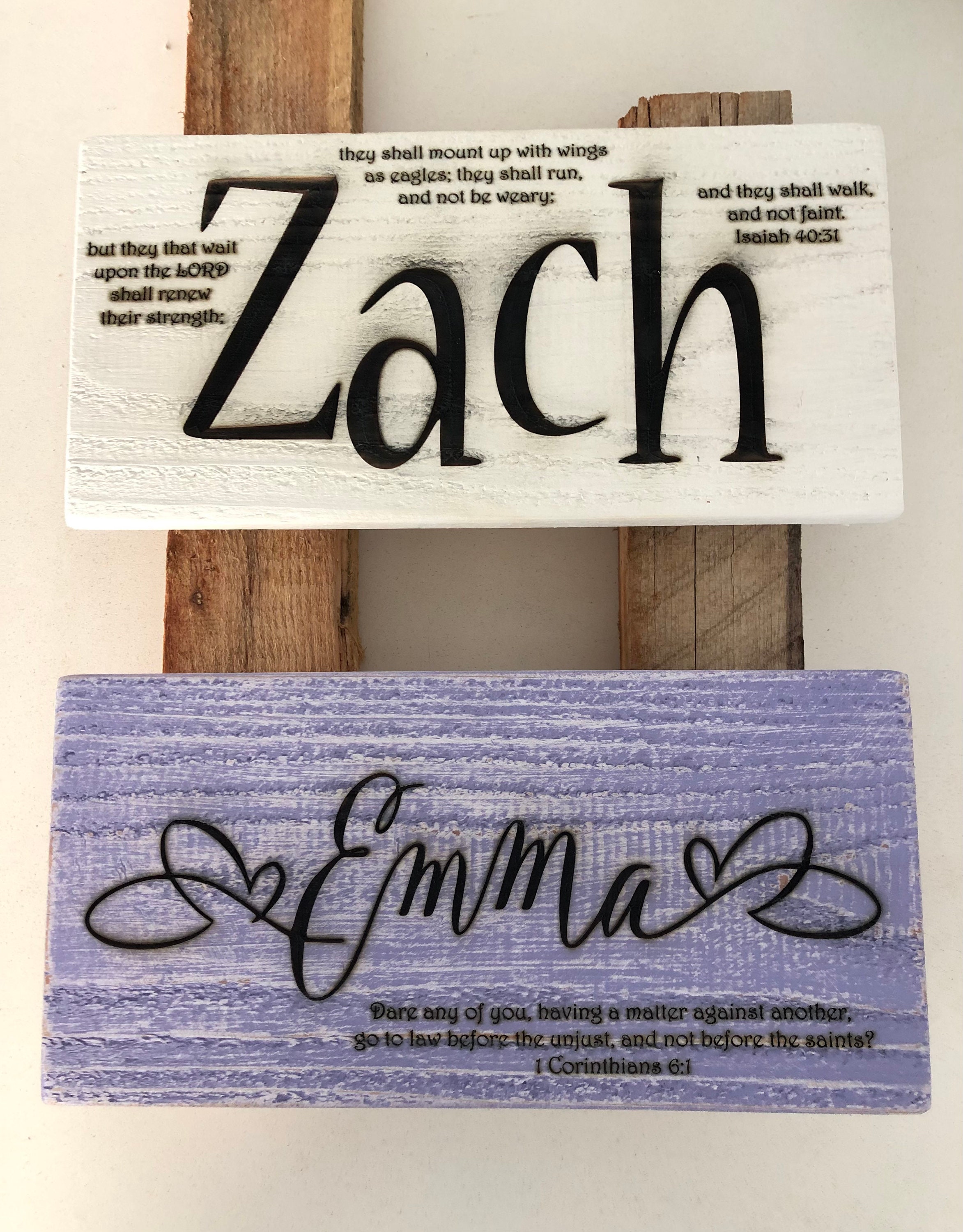 Custom Wood Laser Engraved Wall/desk Plaques. Great Gift for Kids ...