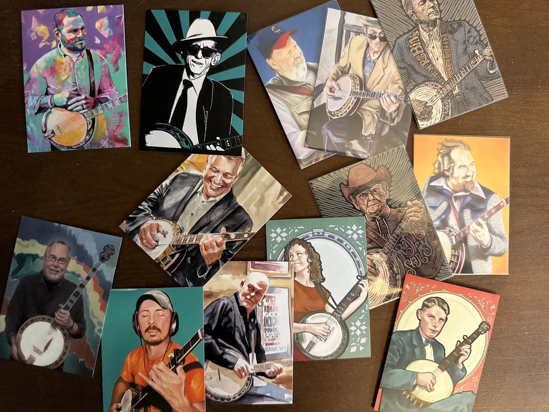 Banjo All-star Premium Trading Cards - Etsy